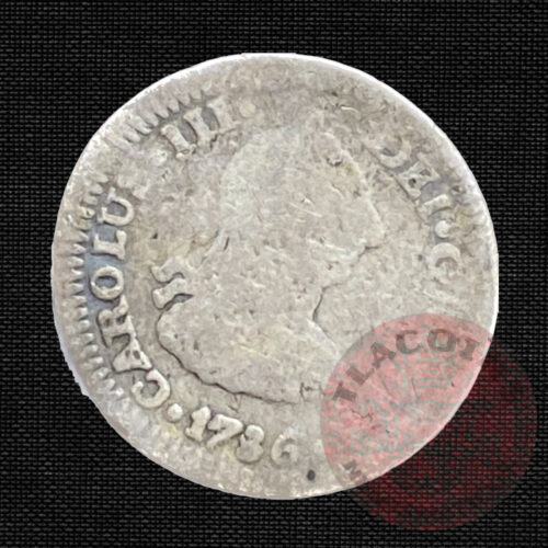 Mexico. medio real. 1786 – Cenumex