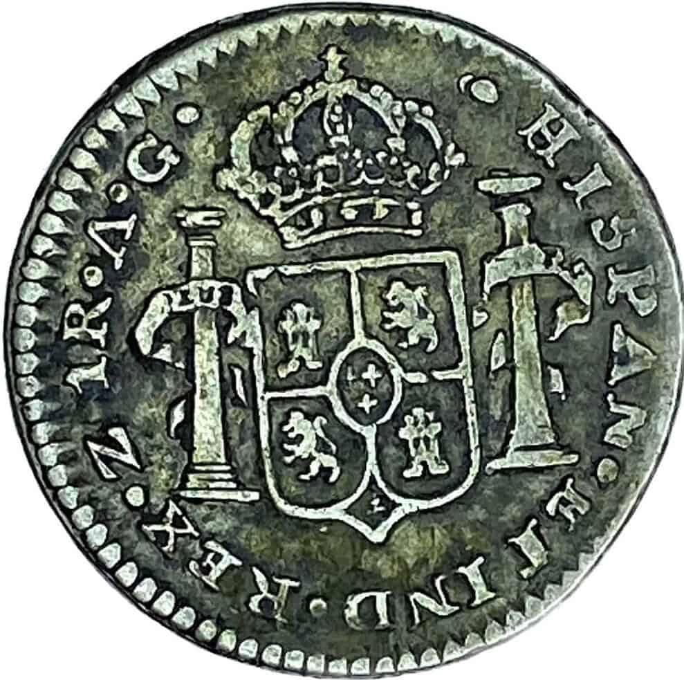 Mexico. 1 real. 1820 – Cenumex