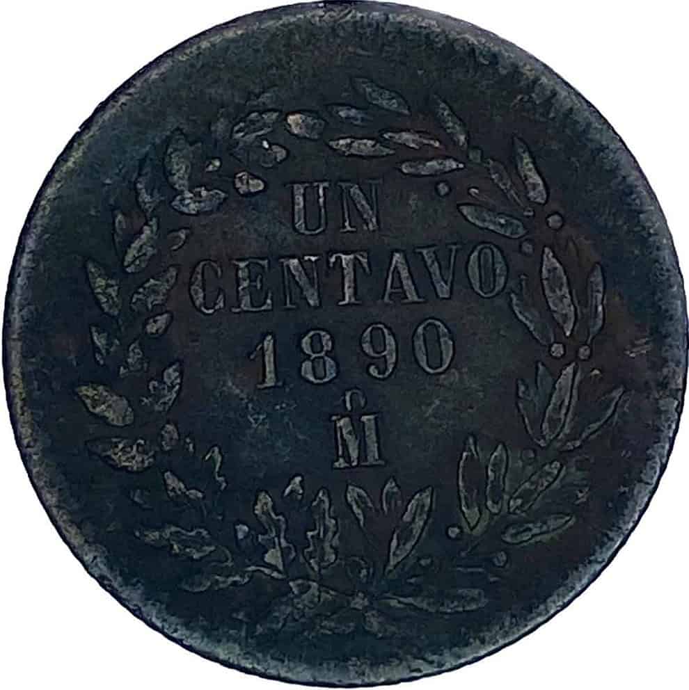 Mexico. 1 centavo. 1890 – Cenumex