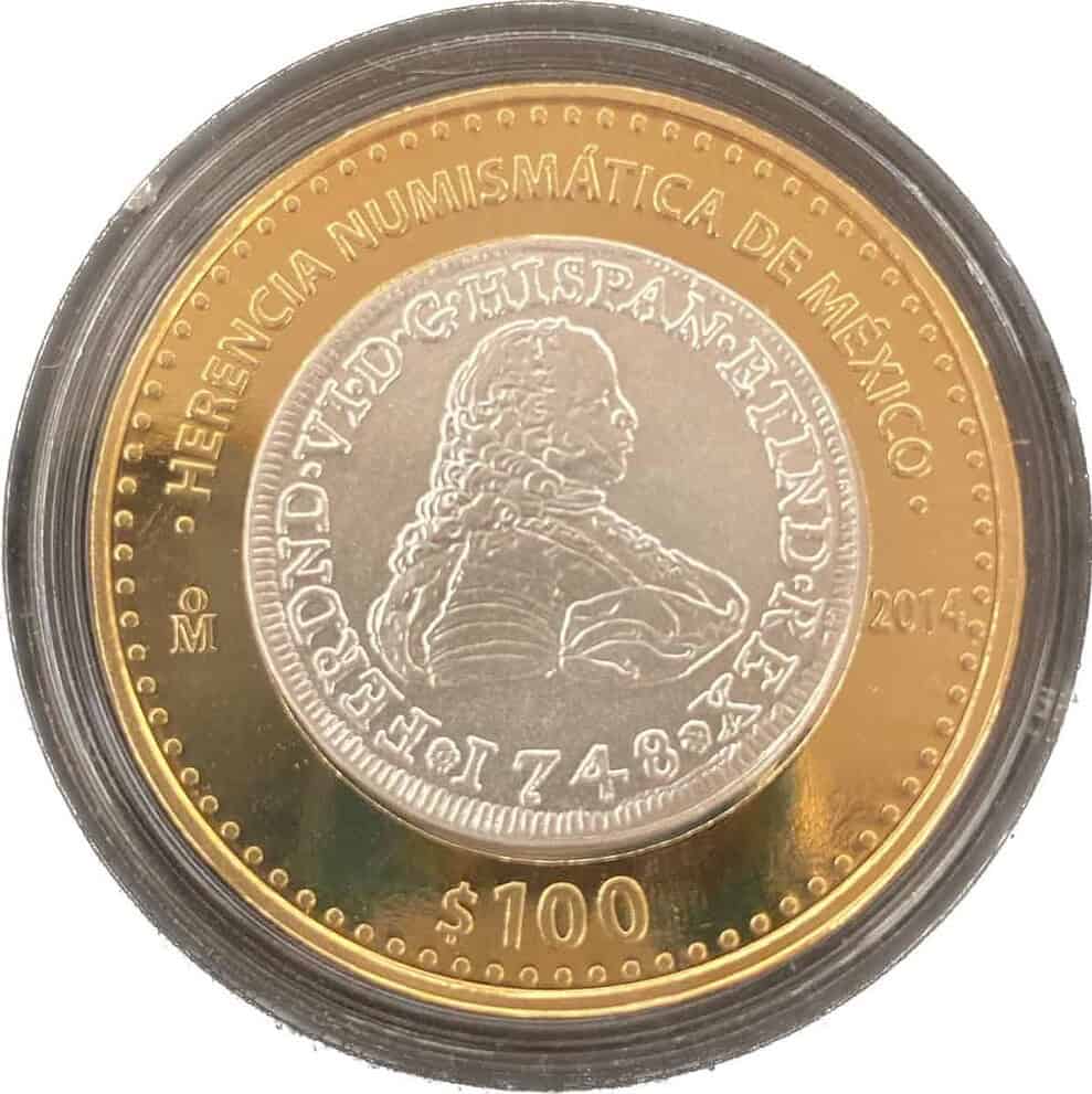 Mexico. Herencia numismática serie IV. 2014 – Cenumex